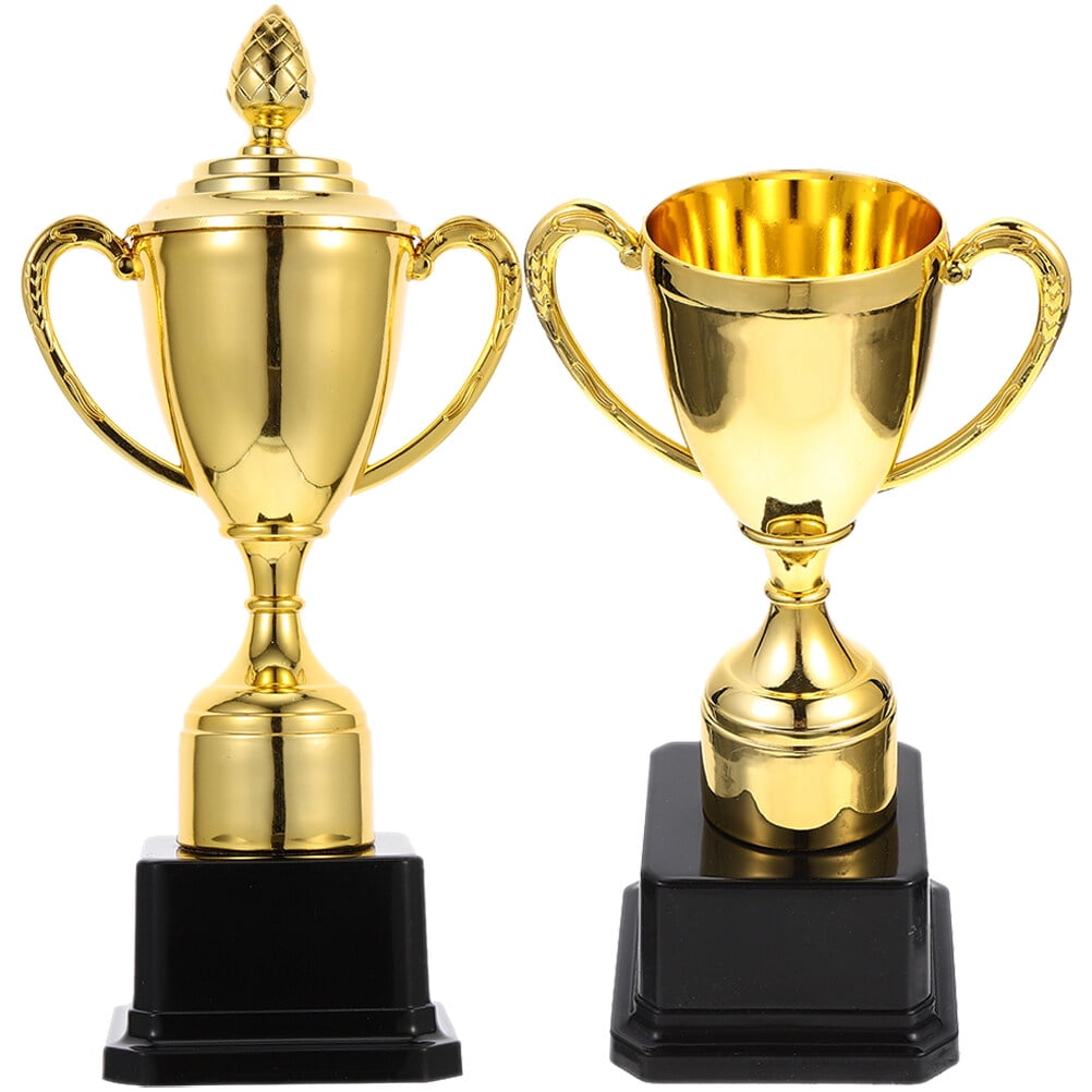 Toyandona Golden Plastic Trophy for Kids Competitions Winner Award Toy ...