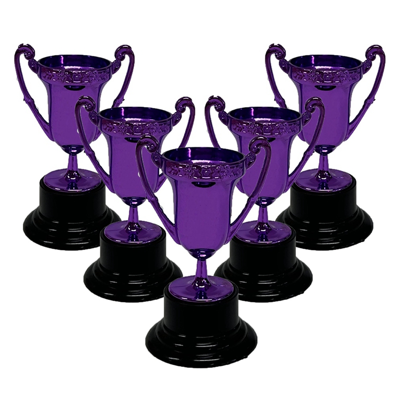 Plastic Trophy Toys Gold-Plated Decoration Trophy Sports Meeting Reward ...