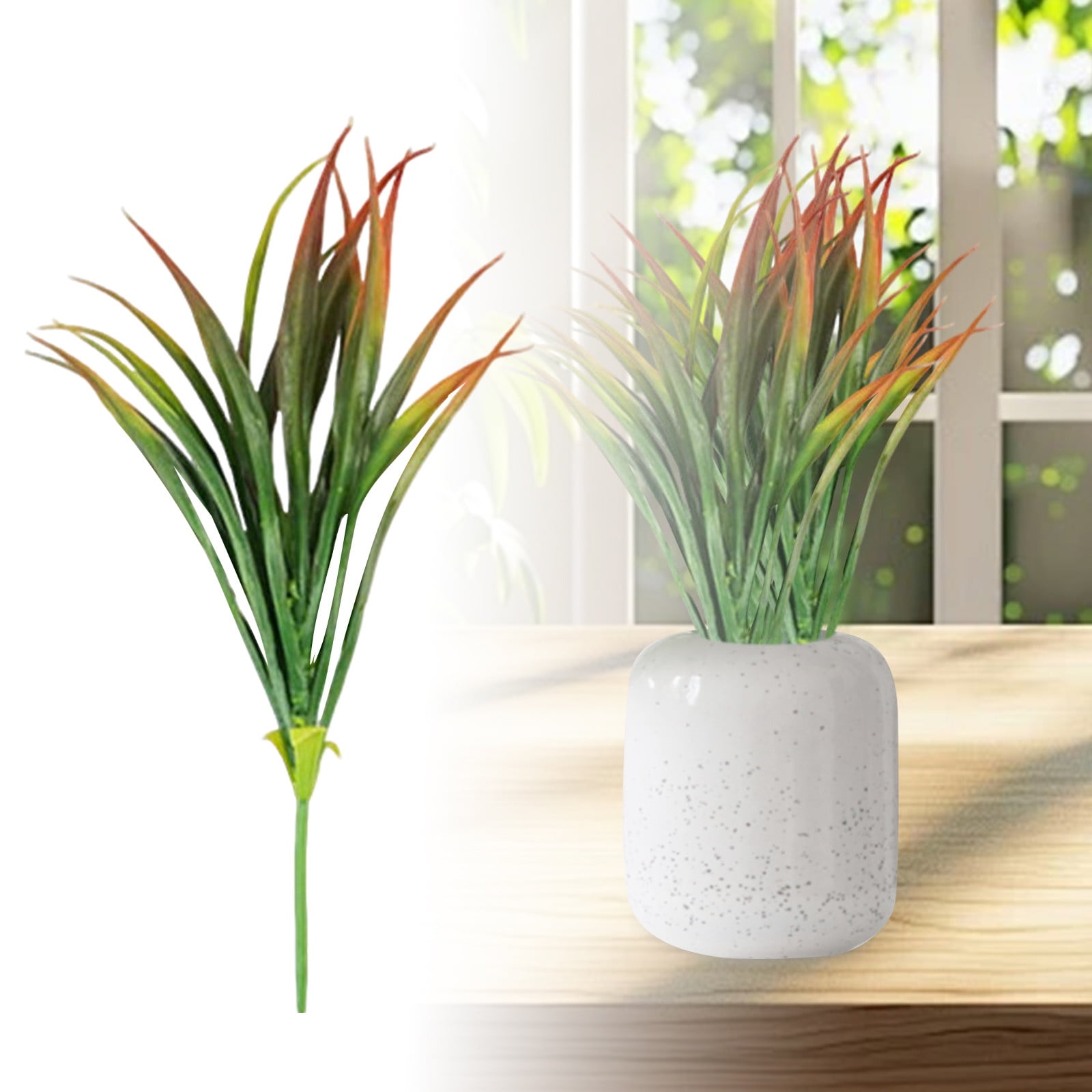 Tropical Leaves, Tall Simulated Plants, All-Season Indoor/Outdoor Decor ...