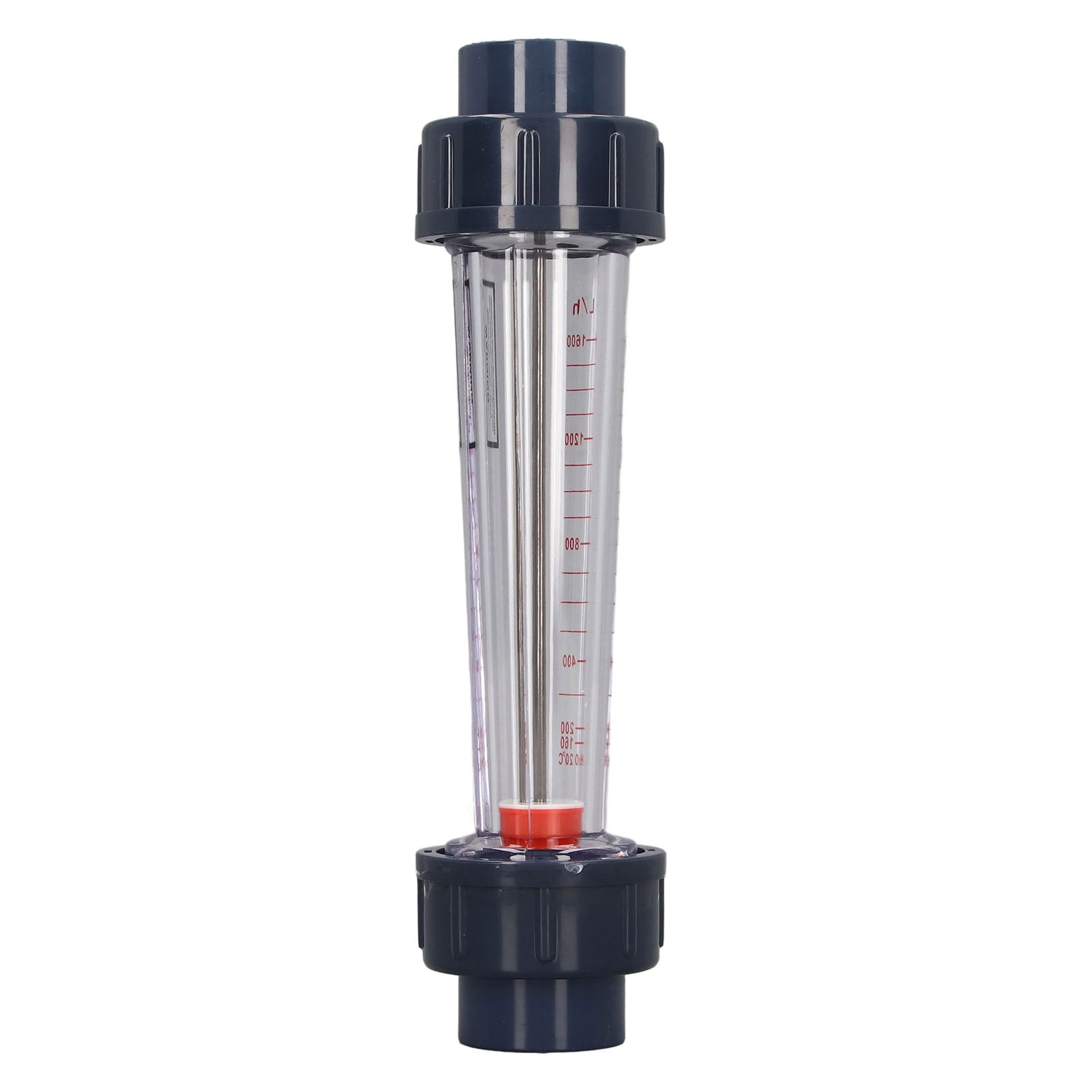 Plastic Tube Liquid Flowmeter High Accuracy Large Range Acid Alkali ...