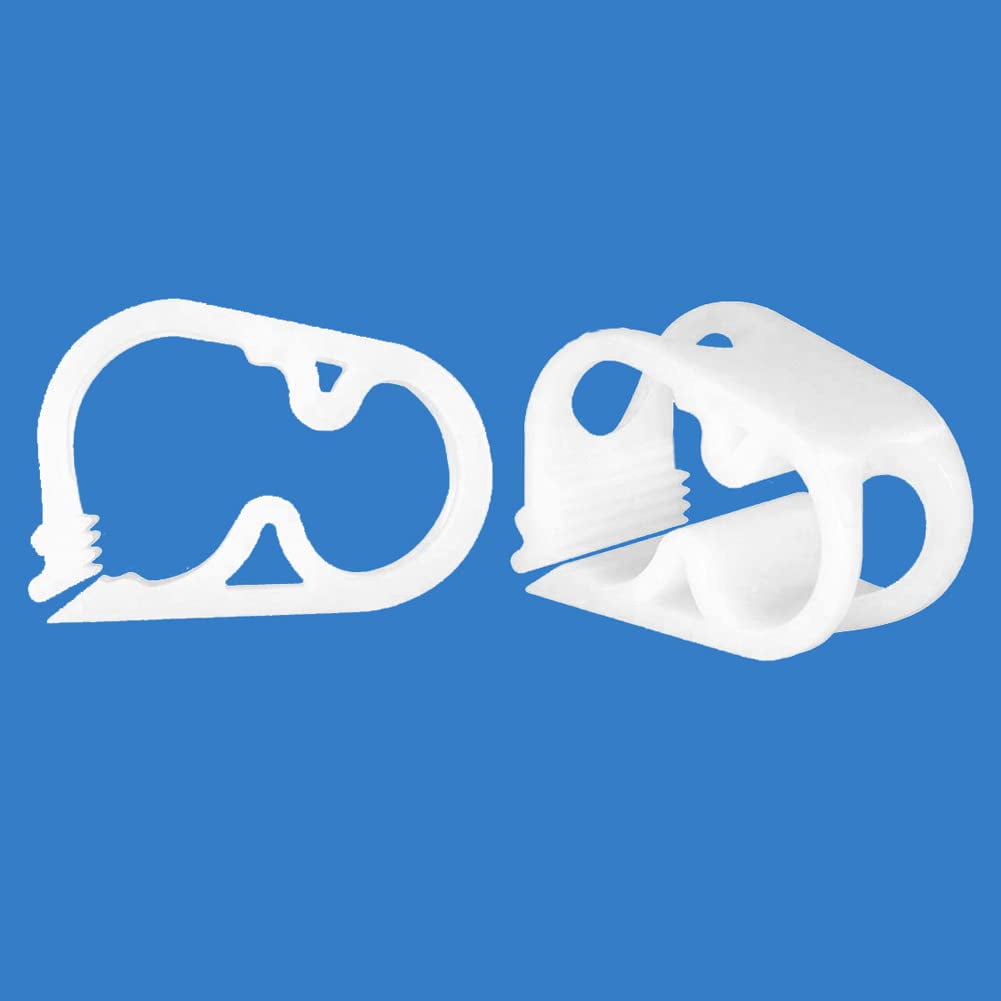 Plastic Tube Tubing Clamps, 1/8"-1/4" Shut Off Hose Clamp Water Flow ...