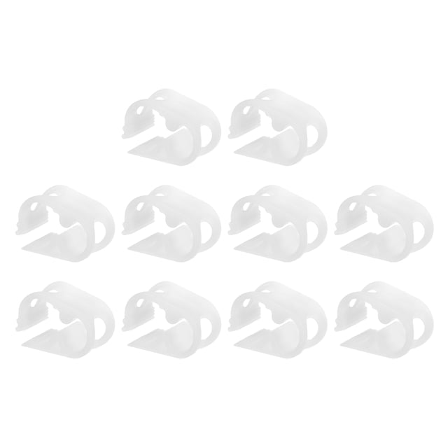 Plastic Tubing Clamps, 10 Pack 1/8"-1/4" Tube OD Flow Control Hose ...