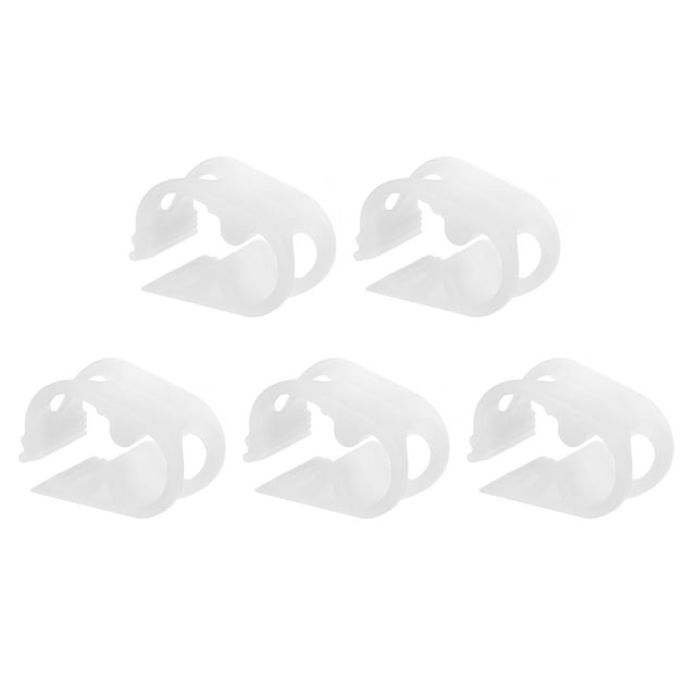 Plastic Tubing Clamps, 5 Pack 1/8"-1/4" Tube OD Flow Control Hose Clamp ...