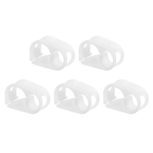 Plastic Tubing Clamps, 5 Pack 3/16"-5/16" Tube OD Flow Control Hose ...
