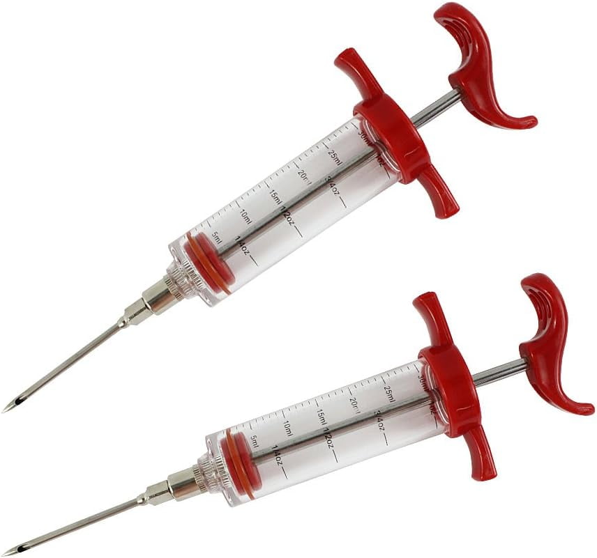 Plastic Turkey BBQ Tool Cook Meat Marinade Flavor injector For Beef ...