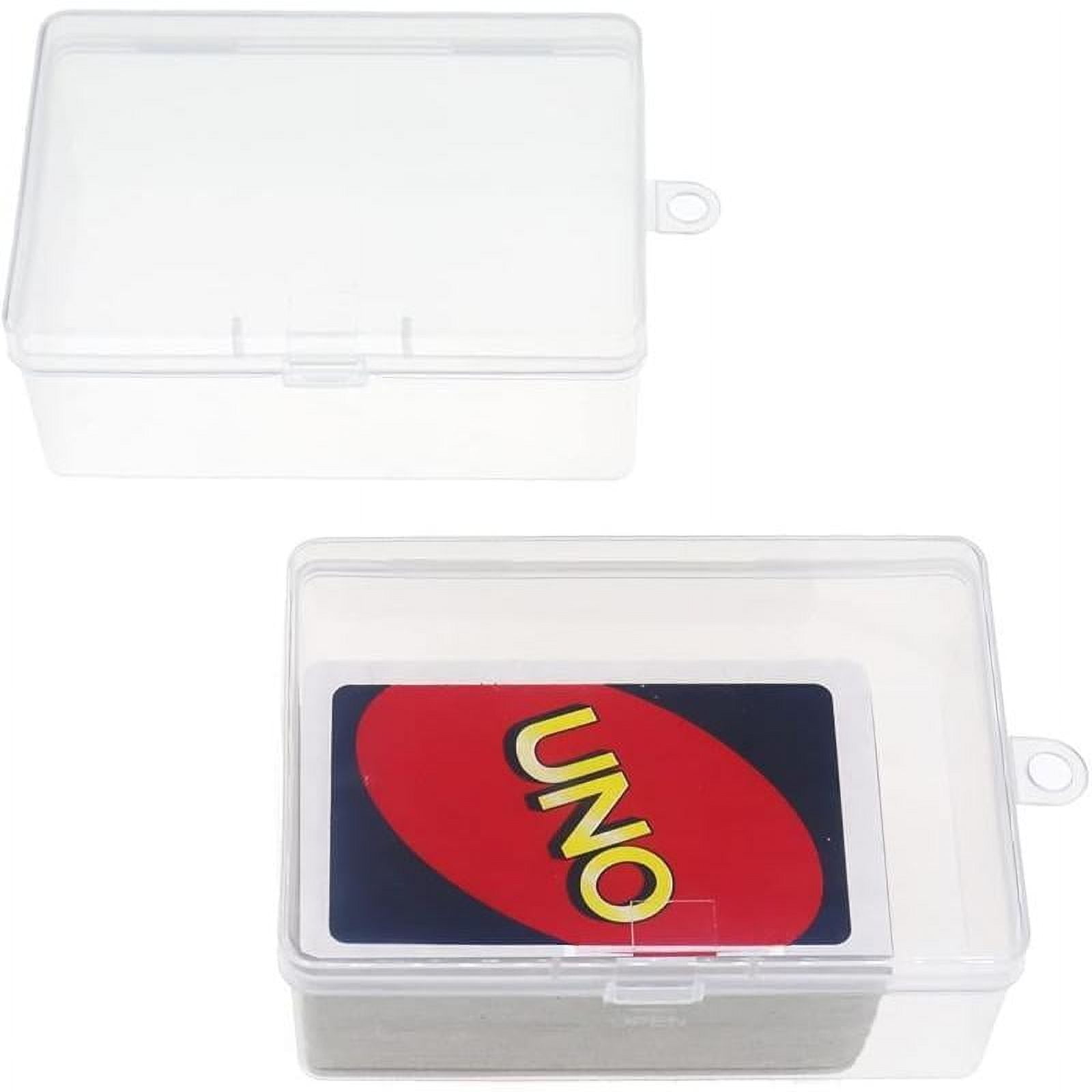 Plastic UNO Card Case Holder Designed for 112Pcs Classic Mattel UNO ...