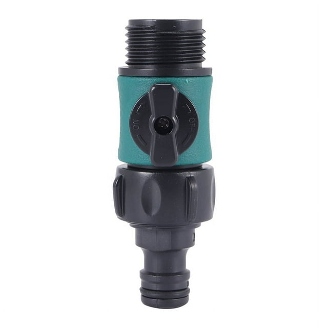 Plastic Valve with 3/4 Inch Male Thread Quick Connector Car Wash Garden ...