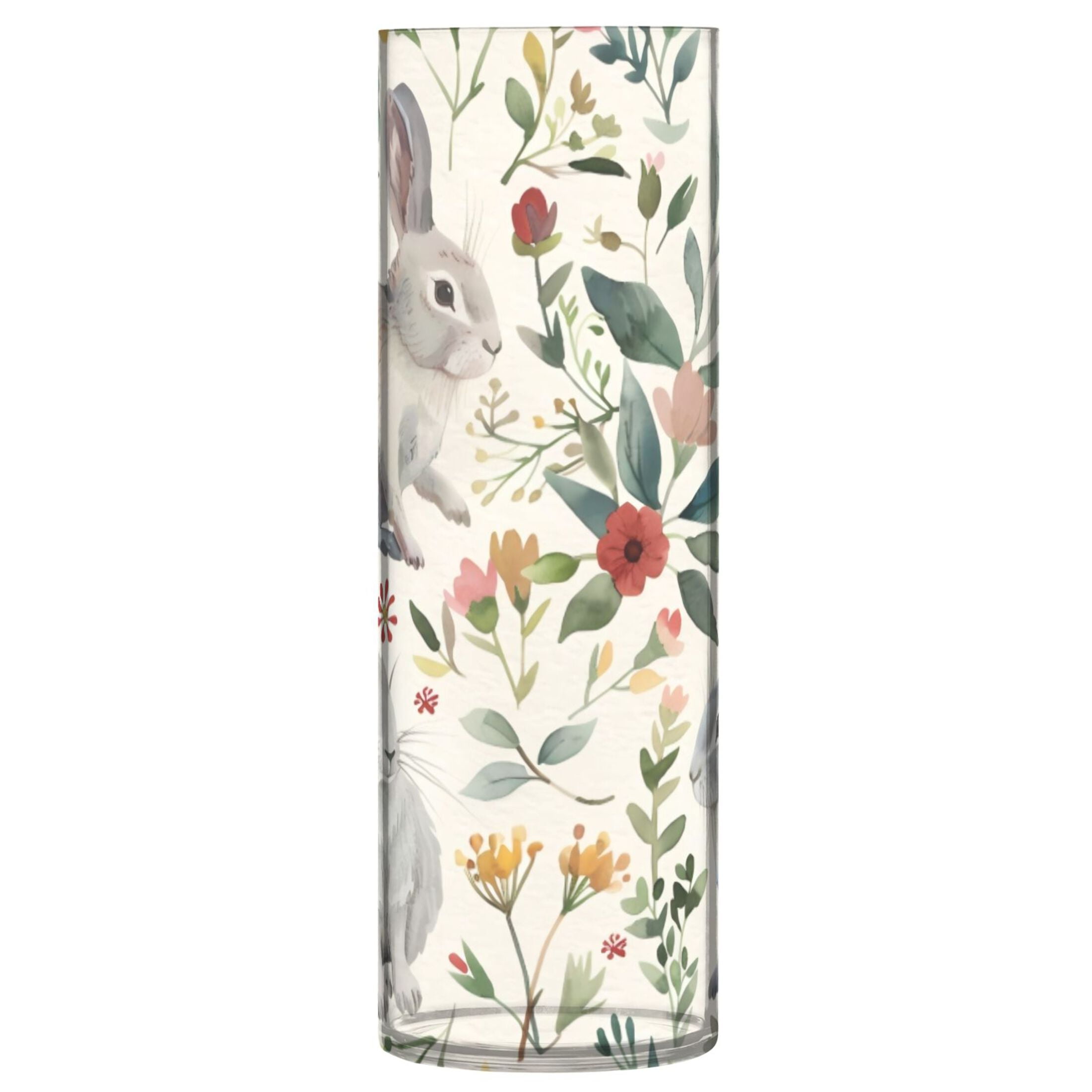 Plastic Vase 11.8 x 3.9 Inch Vase Transparent Non-Breakable Plastic ...