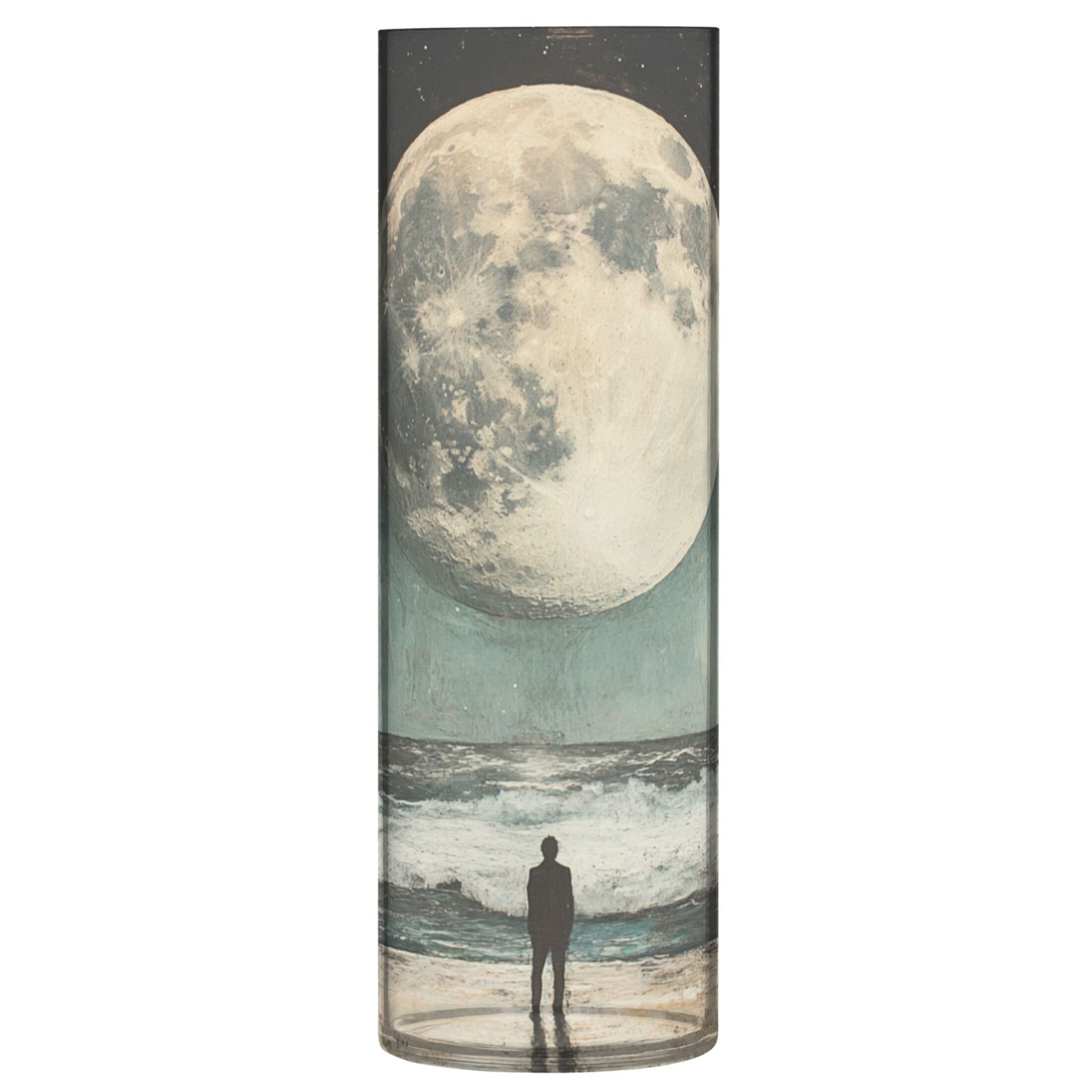 Plastic Vase 11.8 x 3.9 Inch Vase Transparent Non-Breakable Plastic ...