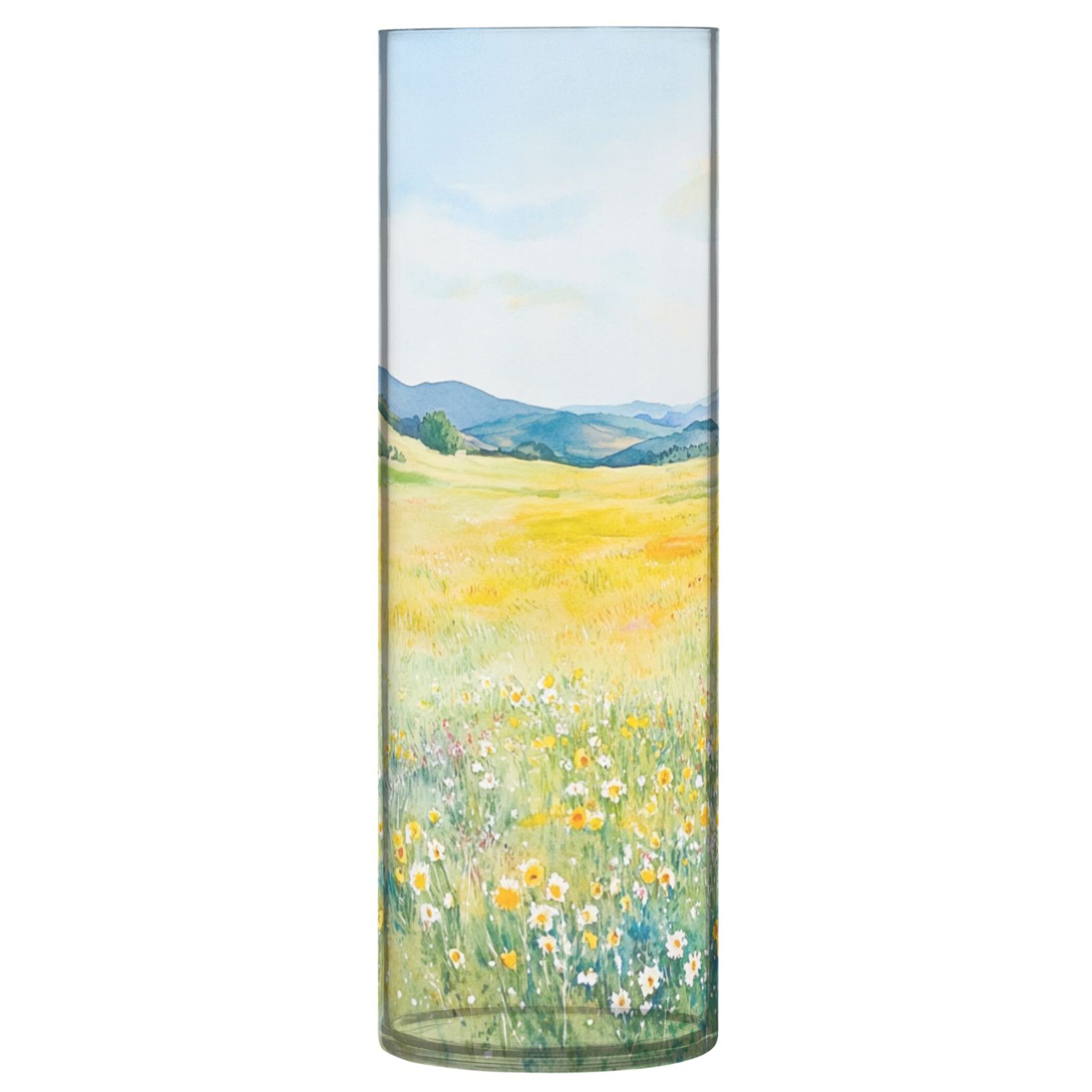 Plastic Vase 11.8 x 3.9 Inch Vase Transparent Non-Breakable Plastic ...