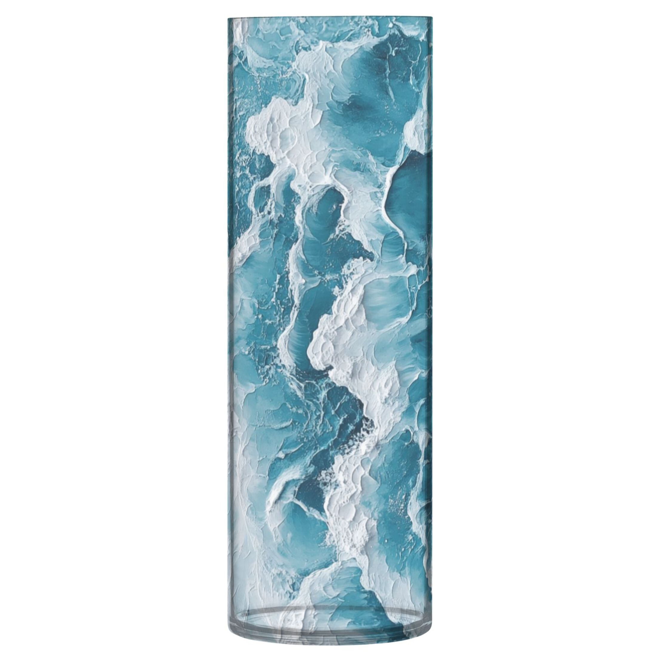 Plastic Vase 11.8 x 3.9 Inch Vase Transparent Non-Breakable Plastic ...