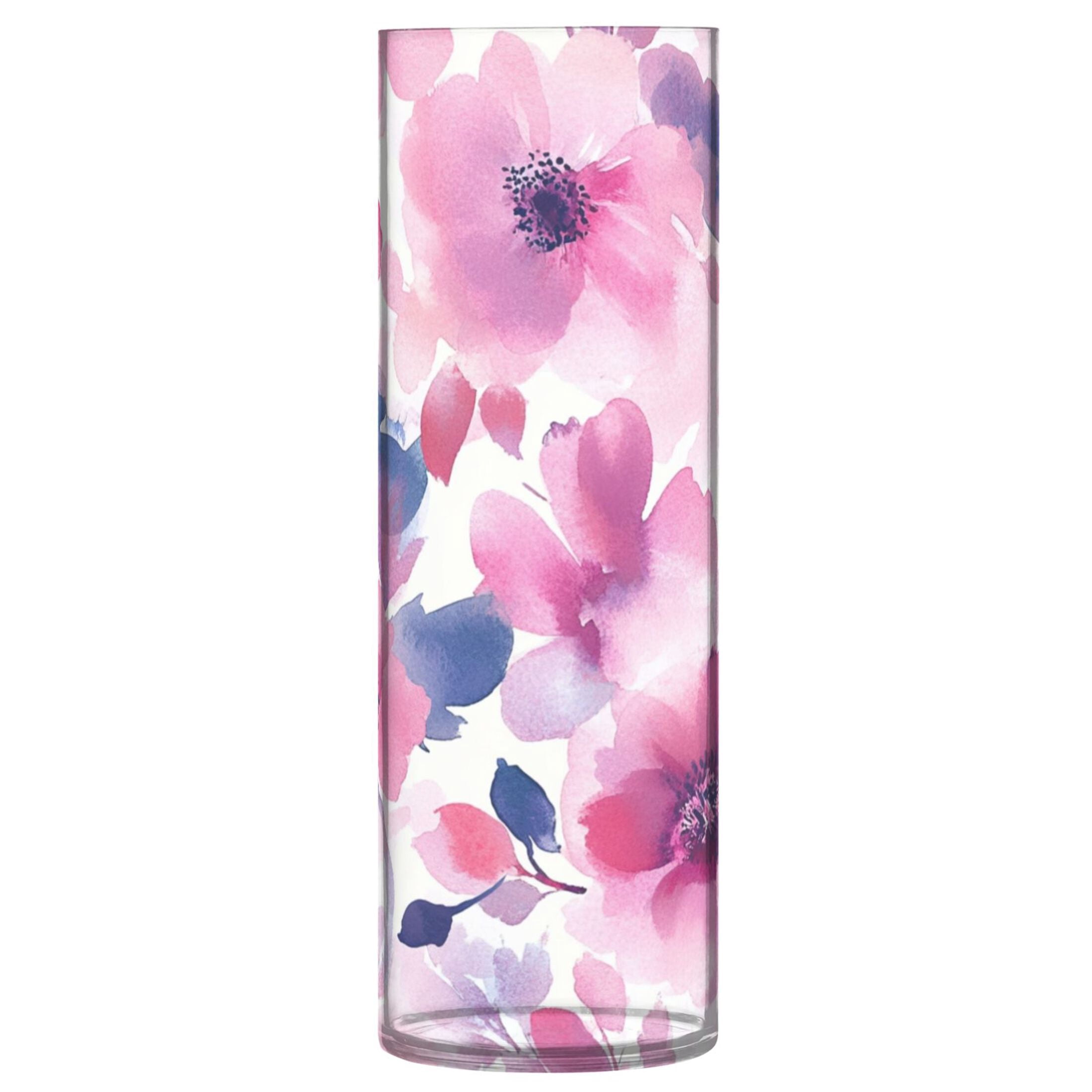 Plastic Vase 11.8 x 3.9 Inch Vase Transparent Non-Breakable Plastic ...