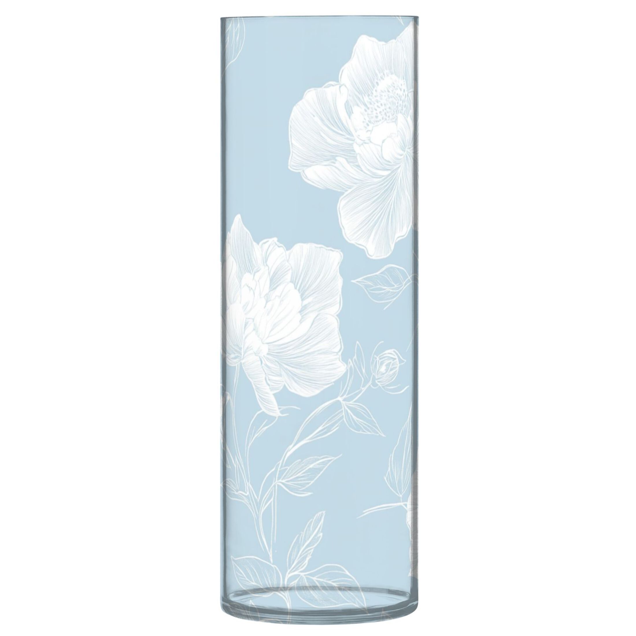 Plastic Vase 11.8 x 3.9 Inch Vase Transparent Non-Breakable Plastic ...