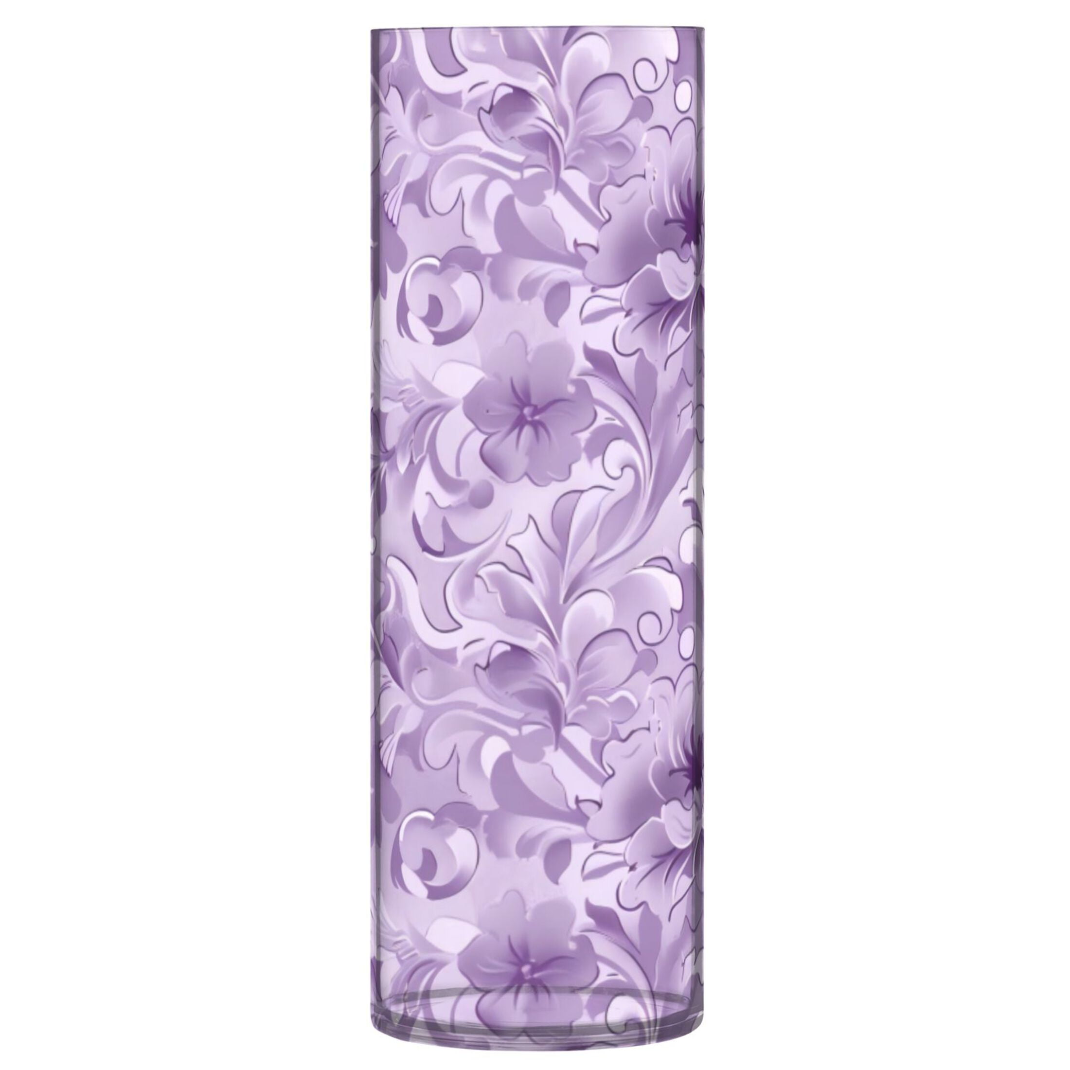 Plastic Vase 11.8 x 3.9 Inch Vase Transparent Non-Breakable Plastic ...