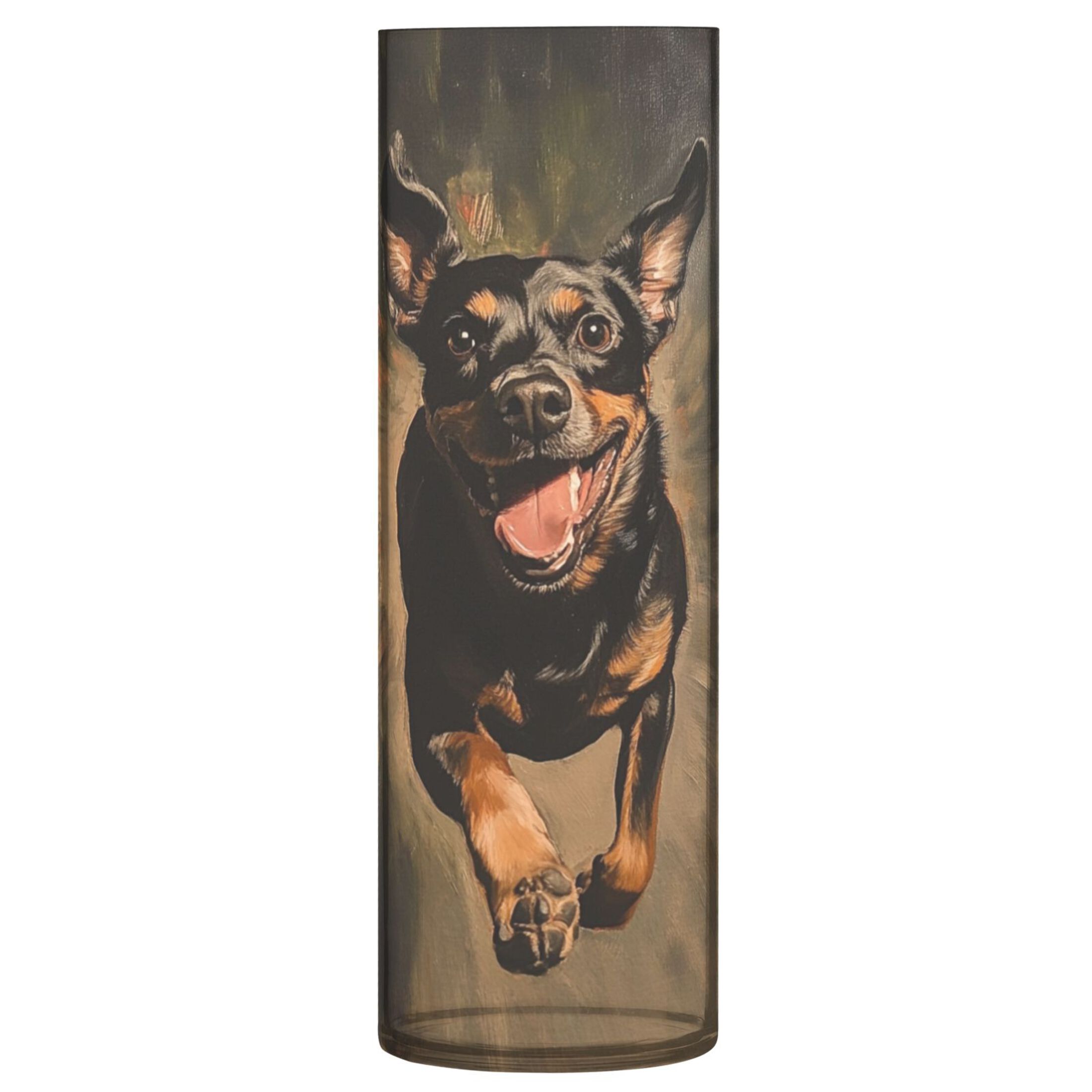 Plastic Vase 11.8 x 3.9 Inch Vase Transparent Non-Breakable Plastic ...