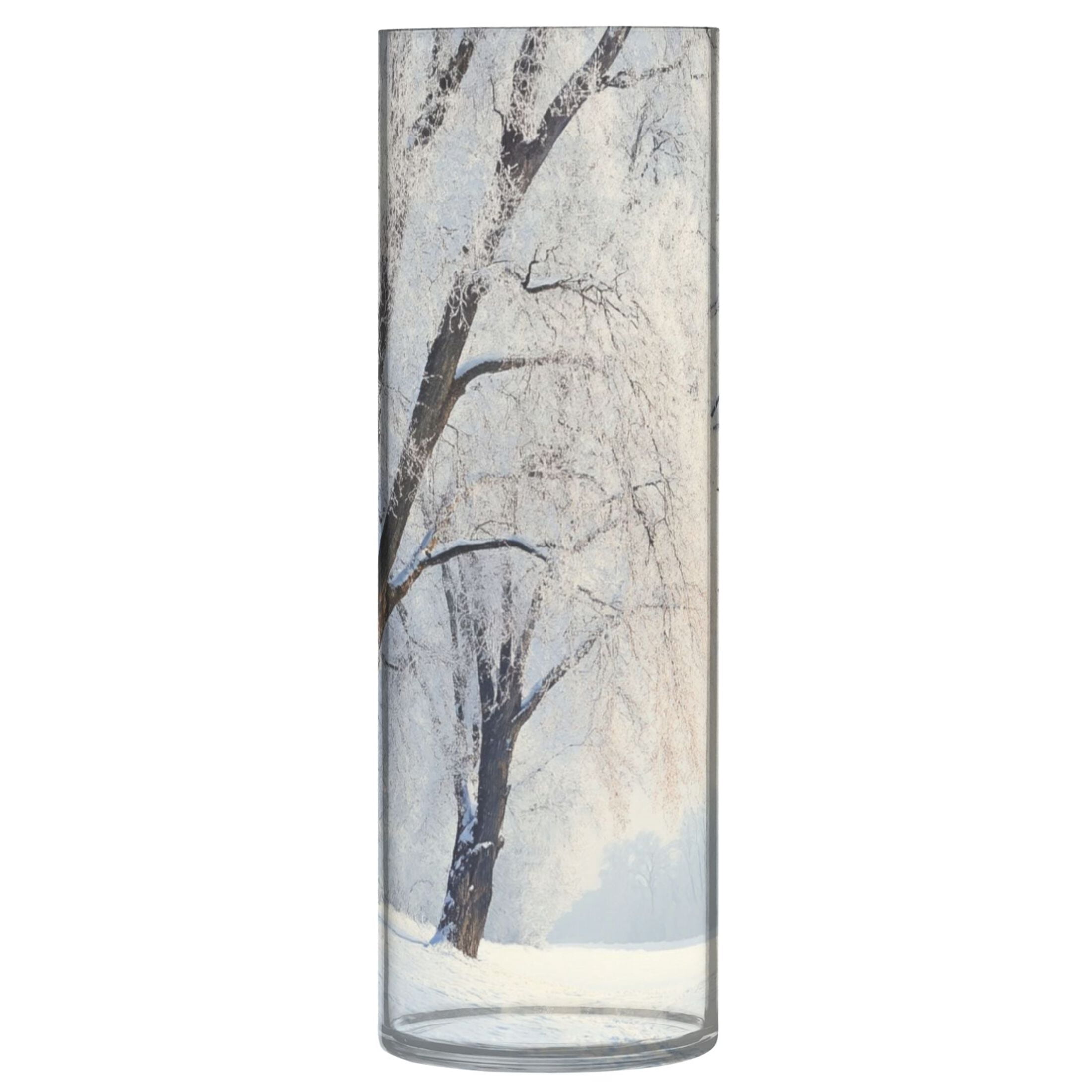 Plastic Vase 11.8 x 3.9 Inch Vase Transparent Non-Breakable Plastic ...