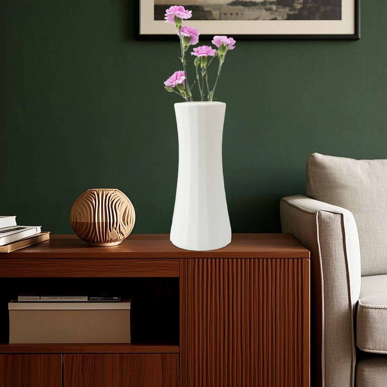 Plastic Vase for Wedding Centerpieces and Home Decor, Decorative Vase ...