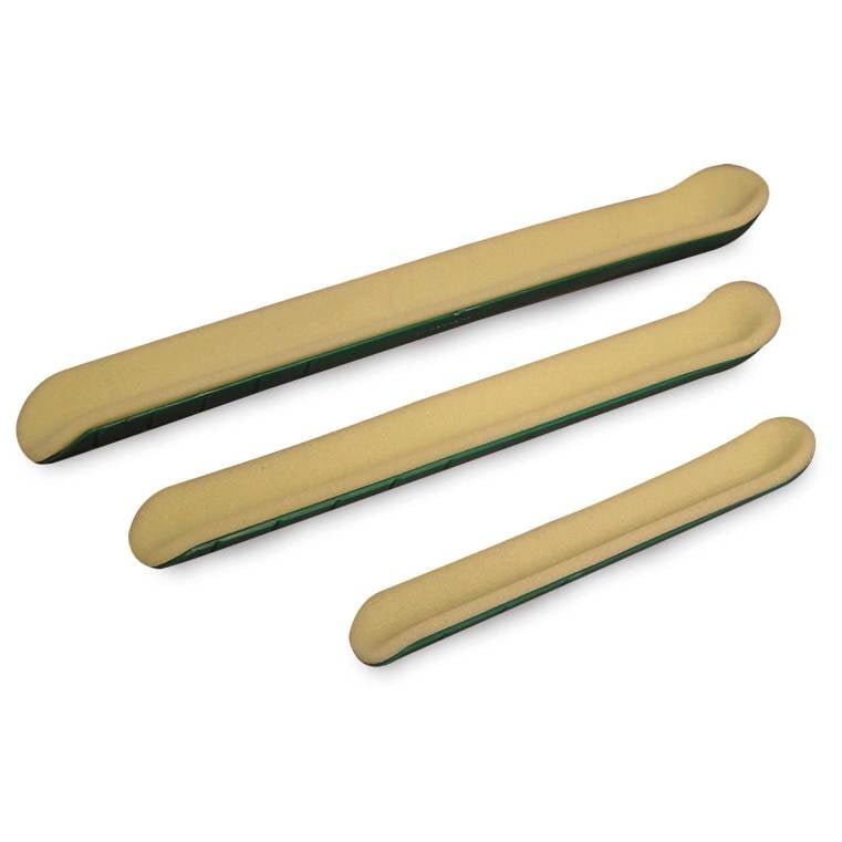 Plastic Vet Splint with Foam Padding, 1" x 8", Small, Green, 1 EACH ...