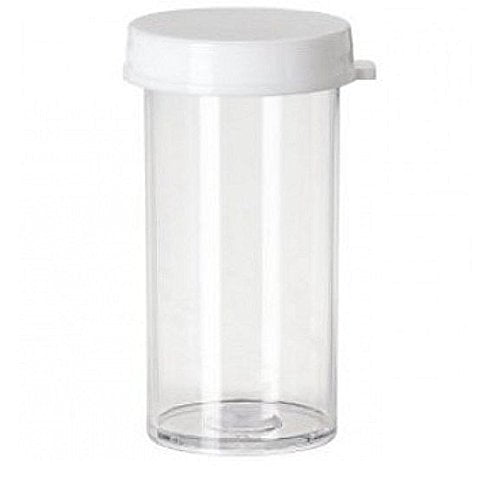 Plastic Vials with Caps: Plastic Vial with Snap Lids, 3 Dram for ...