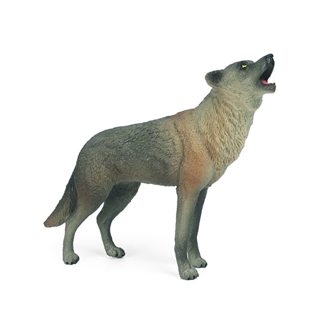 Plastic Vicious Wolf Ornament Figures Wild Collection Wolf Model ...