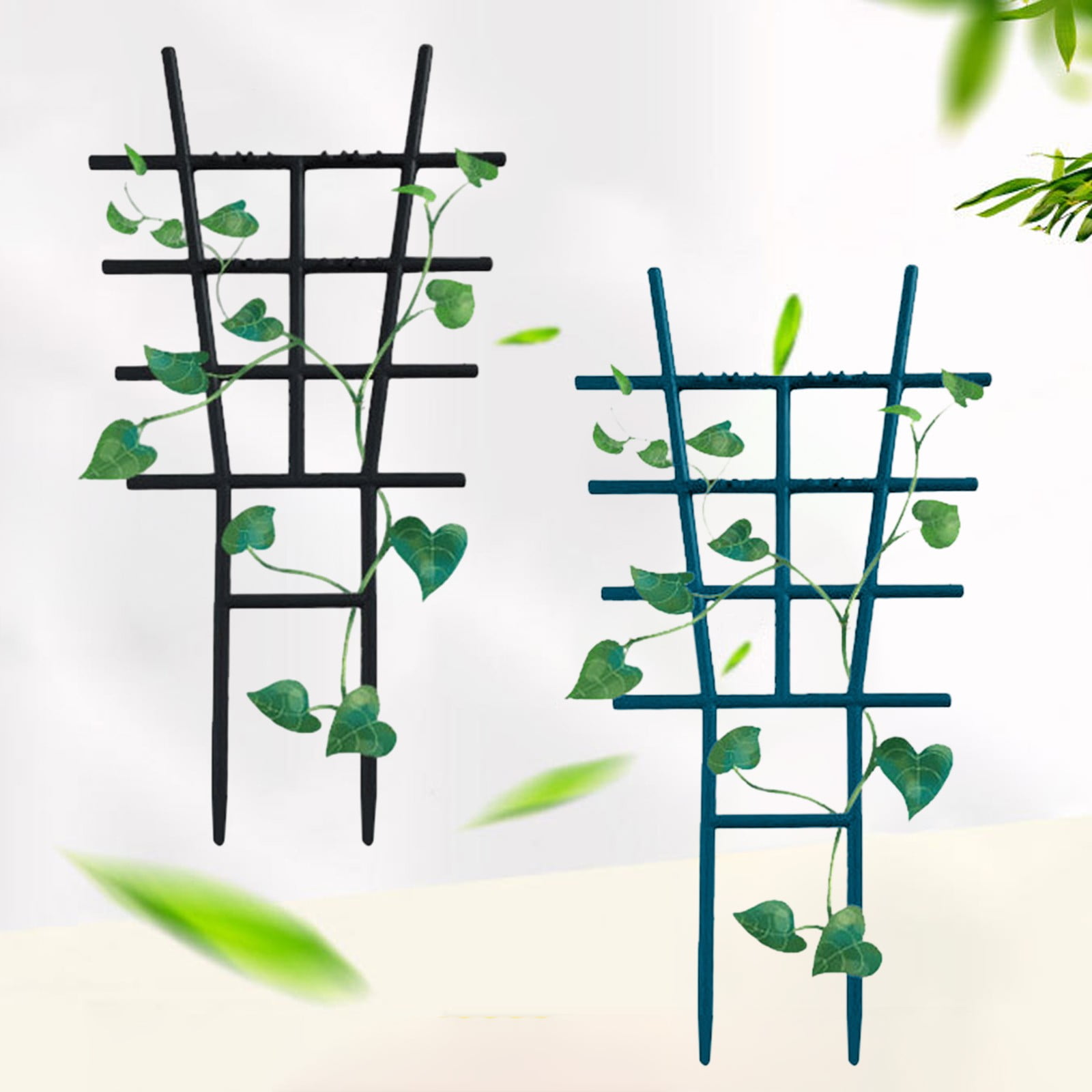 Plastic Vine Support Frame, Garden Climbing Grid, Adjustable Legs ...