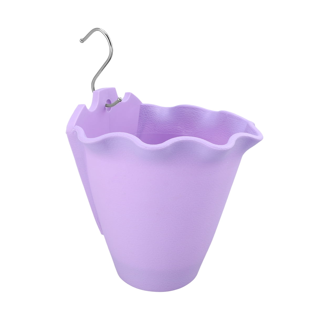 Plastic Wall Hanging Flower Pot Basket Balcony Guardrail Security ...
