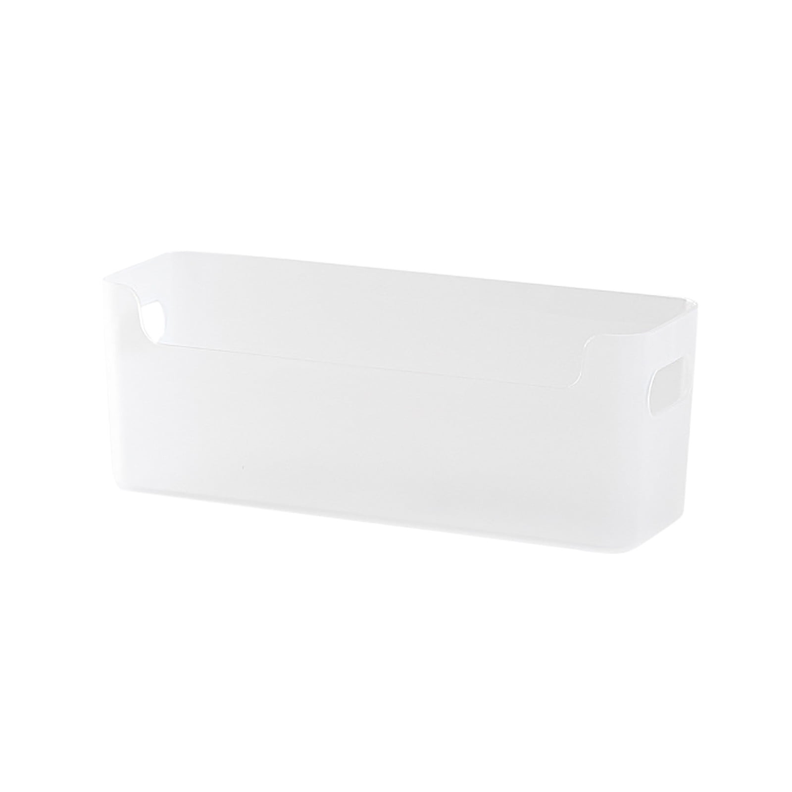 Plastic Wall Mount Storage Box - 2-Pack, Adhesive Design ...
