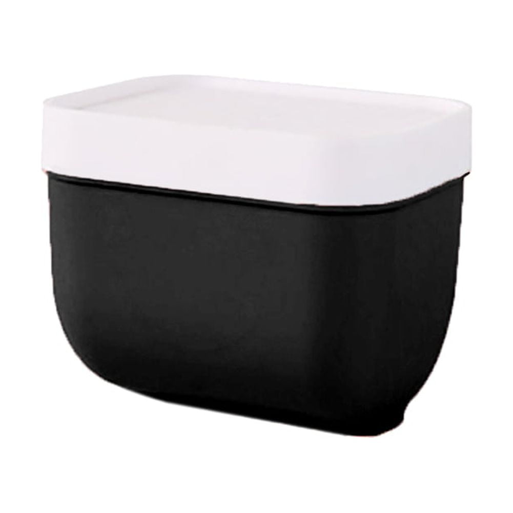 Plastic Wall Mounted Tissue Box Toilet Paper Holder Case Organizer ...