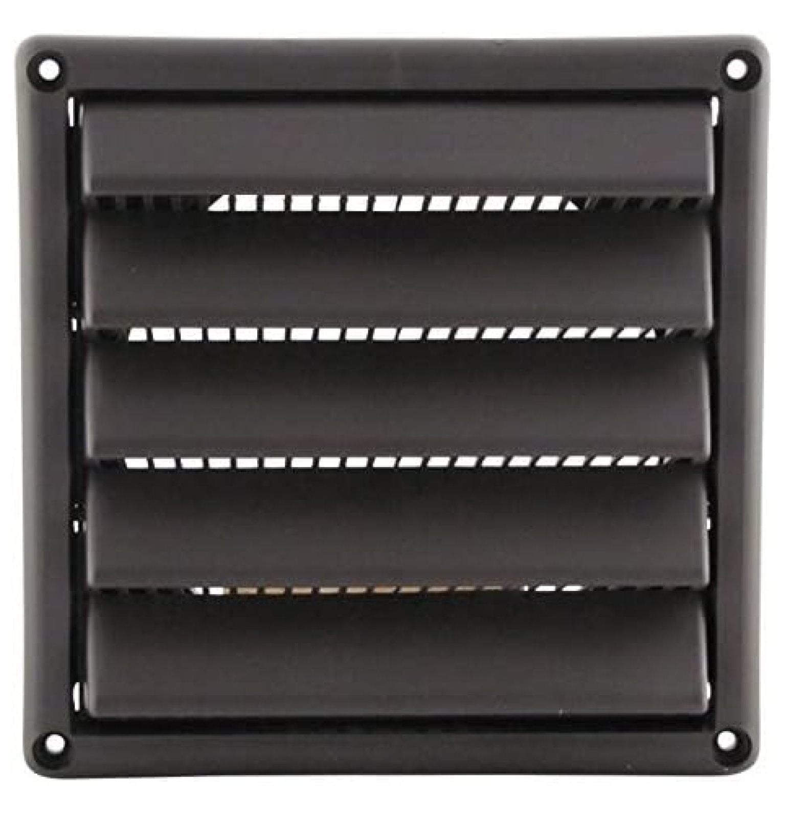 Plastic Wall Vent with Fixed Louvers | Air Intake or Exhaust ...