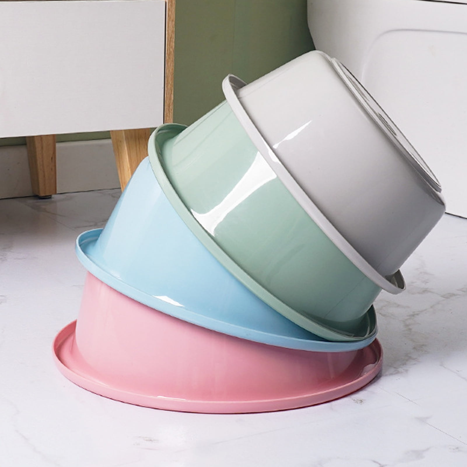 Plastic Wash Basin, Portable Thicked Baby Student Dormitory Wash Basin ...