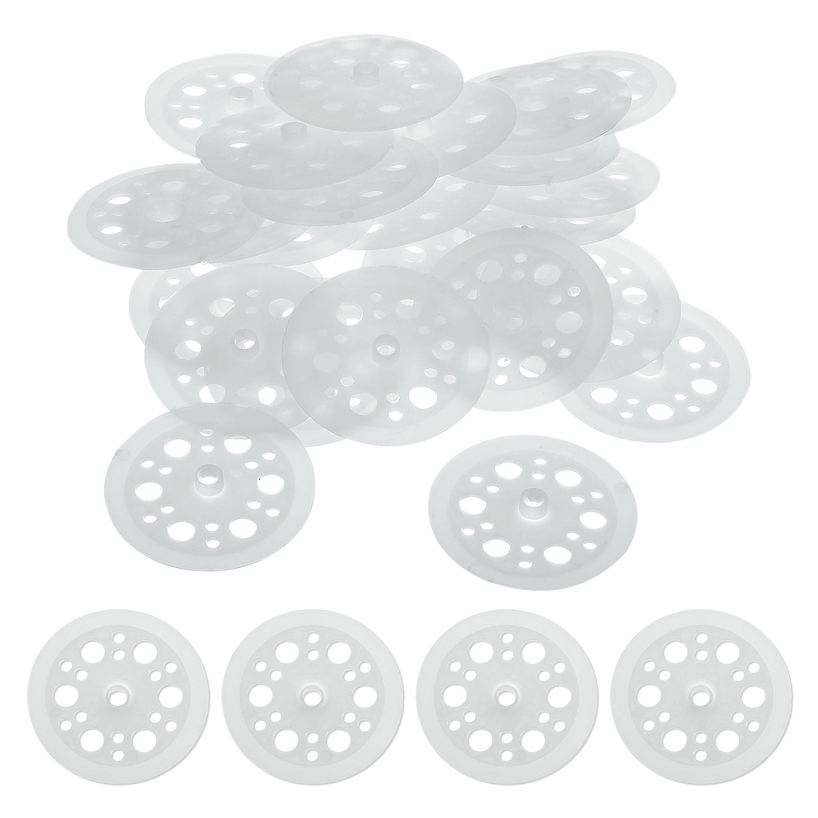 Plastic Washer for Foam Board Fasteners, 100Pcs 45mm/1.77inch, White ...