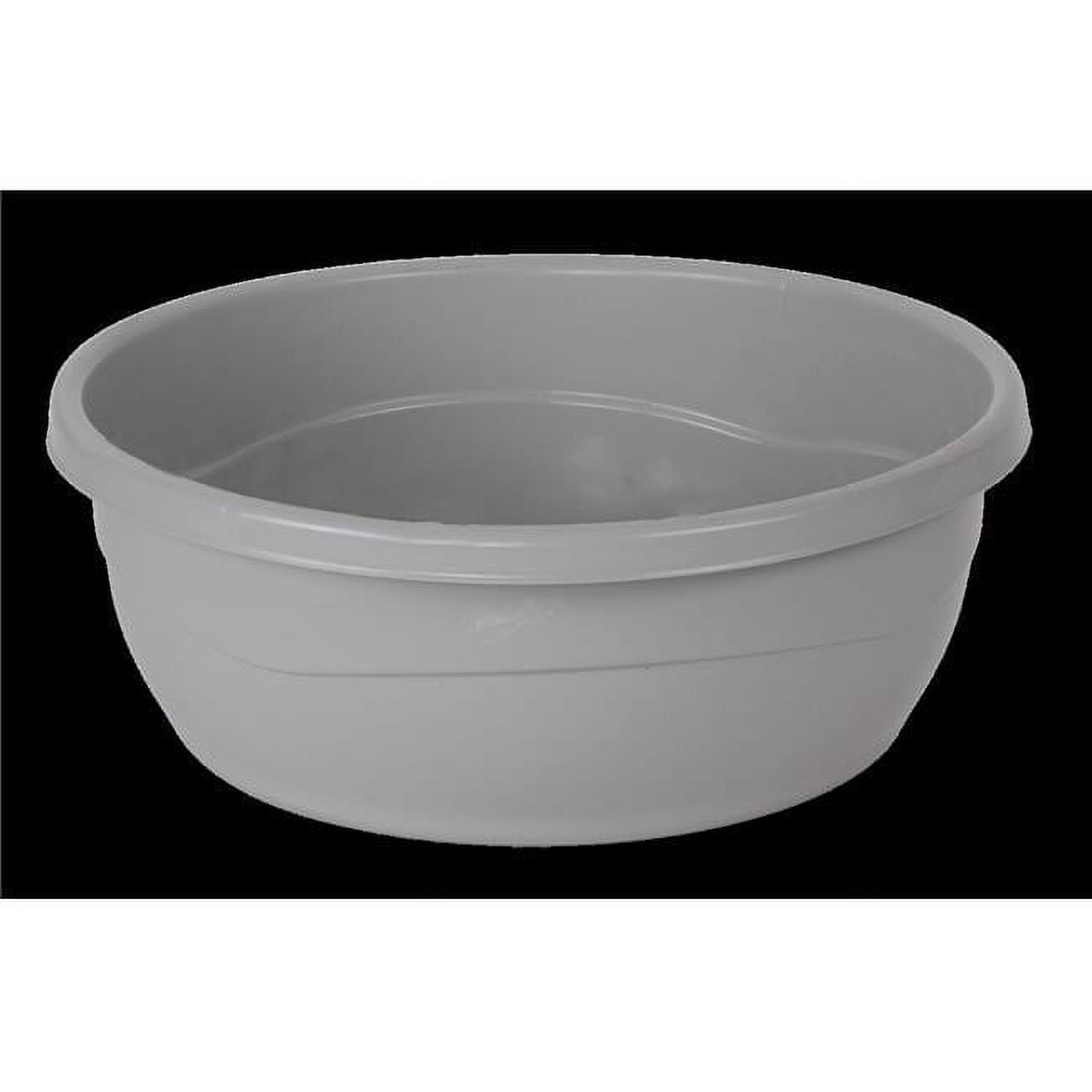 Plastic Washing Bowl, Grey - Walmart.com