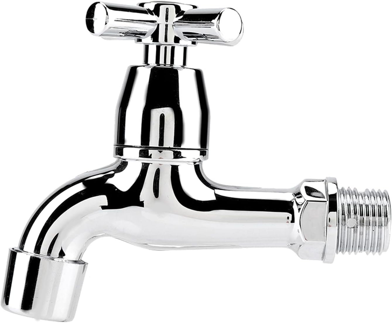 Plastic Washing Machine Faucet – Chrome-Plated Sink Tap with Single ...