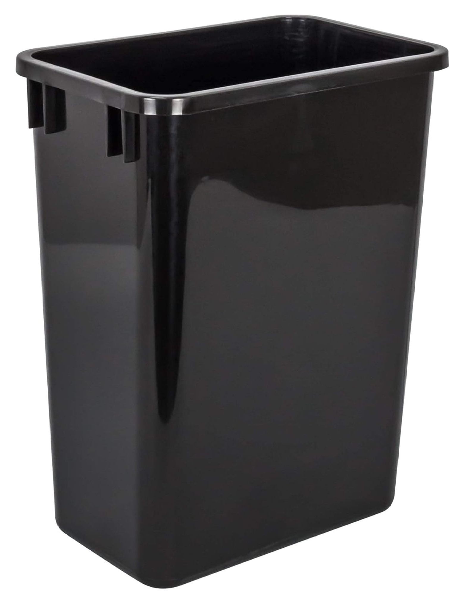 Plastic Waste Container, Black - Walmart.com