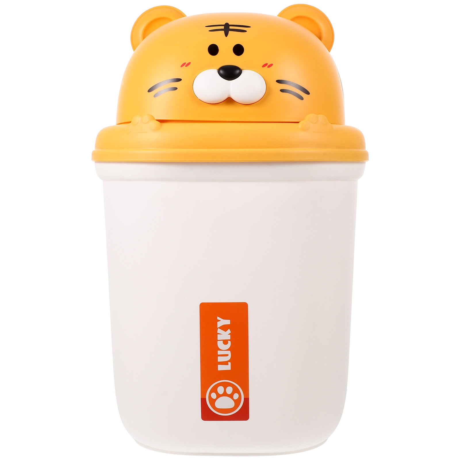 Plastic Waste Garbage Can Tiger Trash Can Small Wastebasket Recycling ...
