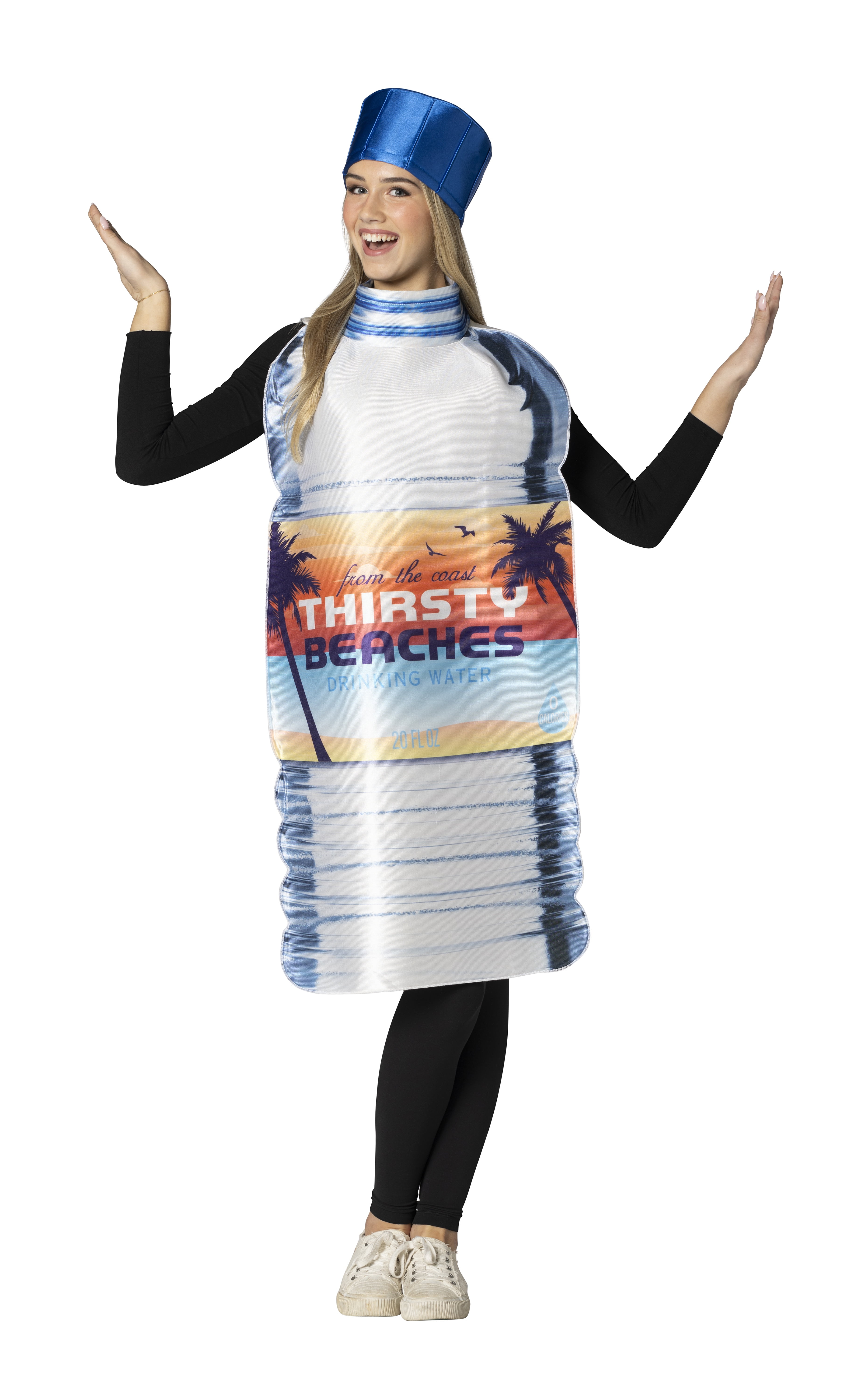 Plastic Water Bottle Halloween Costume for Adults, Adult Fits S-XL, by ...