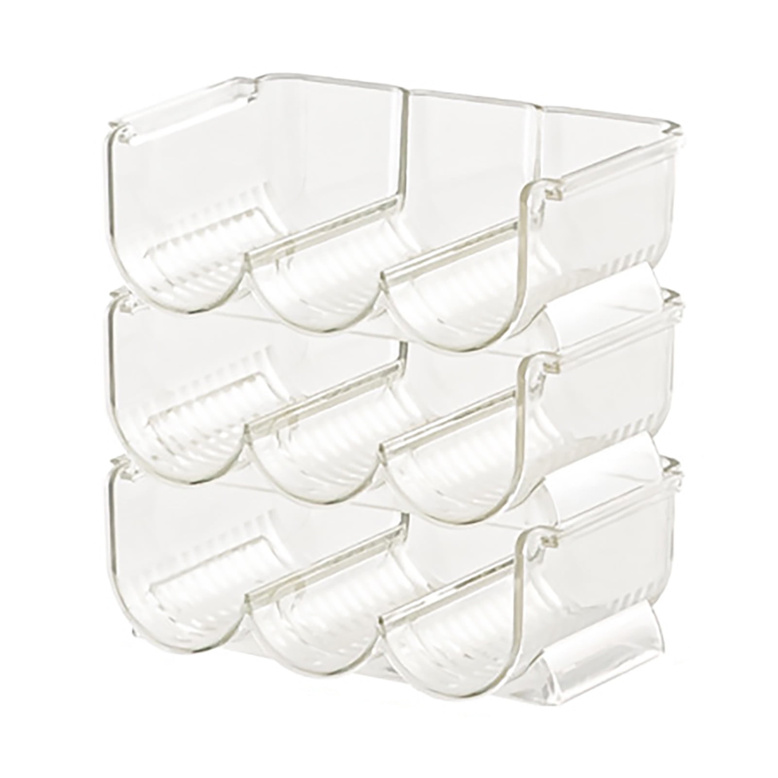 Plastic Water Bottle Organizer, Space Saving Transparent Material For ...