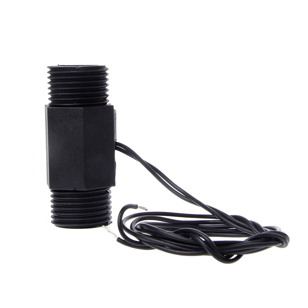 Plastic Water Flow Switch Vertical/Horizontal Water Sensor Magnetic AC ...