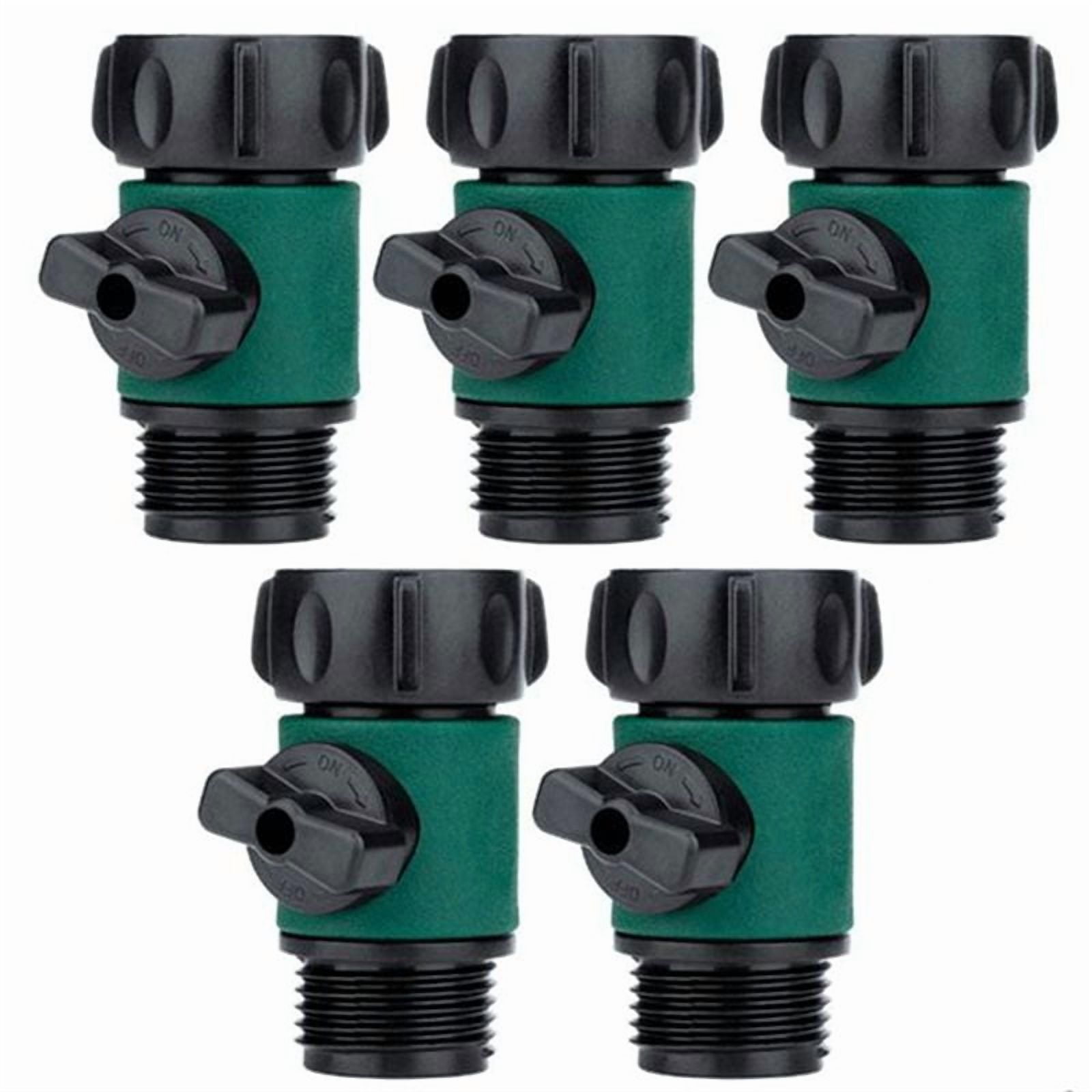Plastic Water Pipe Shutoff Valve Garden Hose Connection Valve Plastic ...