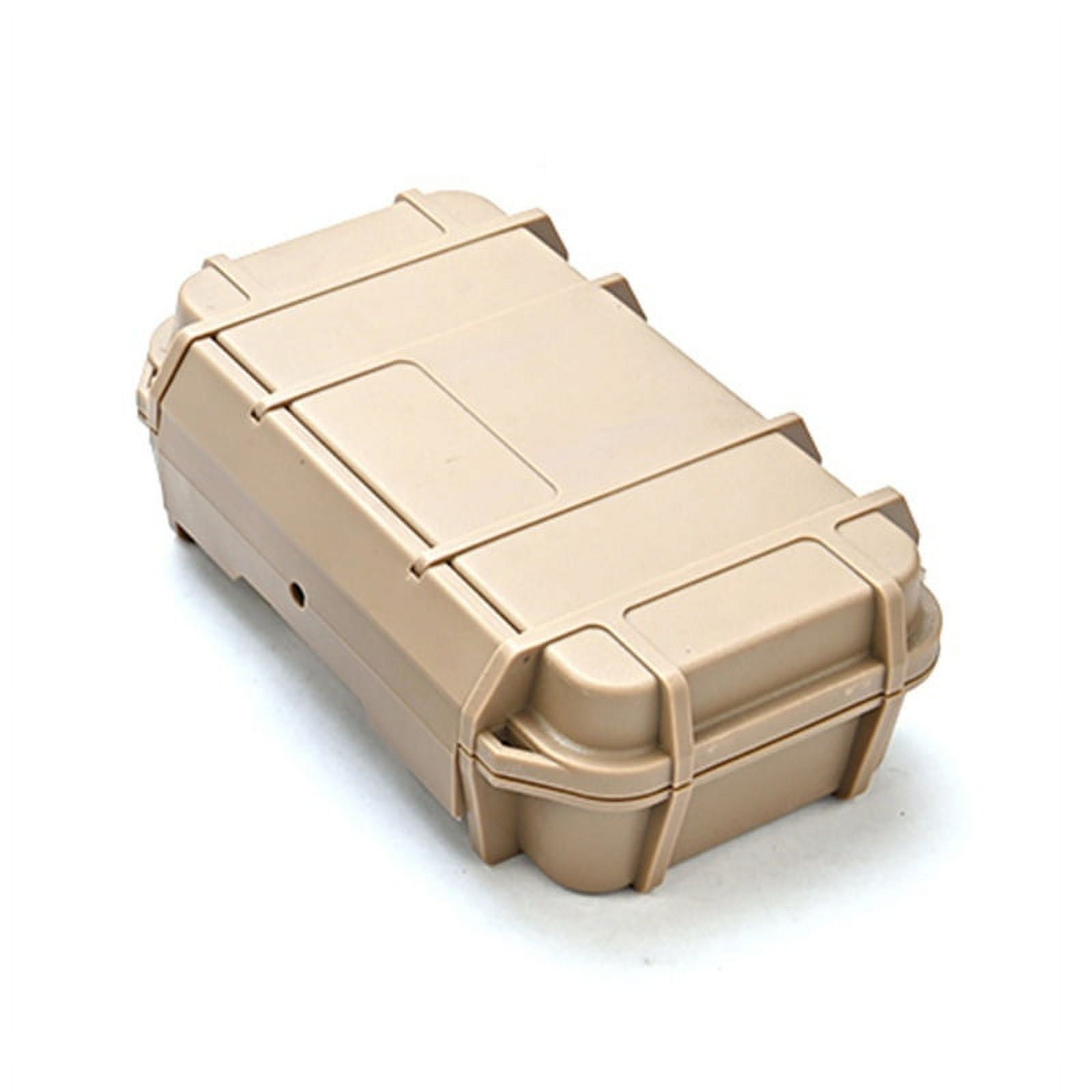 Plastic Waterproof Outdoor EDC Camping Survival Container Storage Case ...