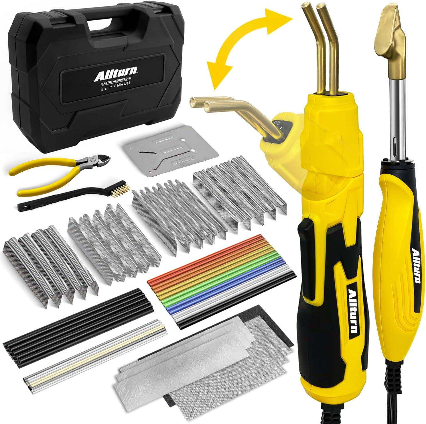 Plastic Welder 2 in 1,Plastic Welding Kit Car Bumper Repair Kit,4 Types ...