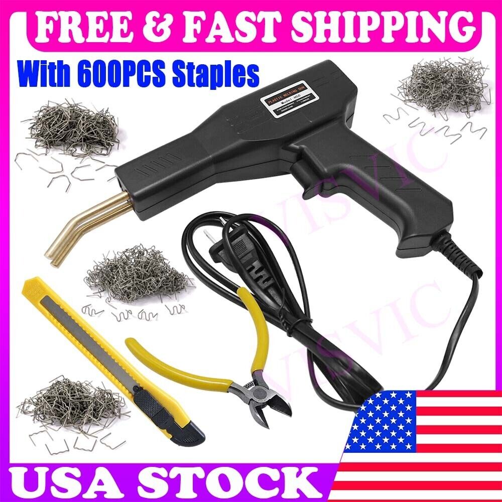 Plastic Welder Welding Tool 110V Staple Repair Car Bumper Machine Hot ...