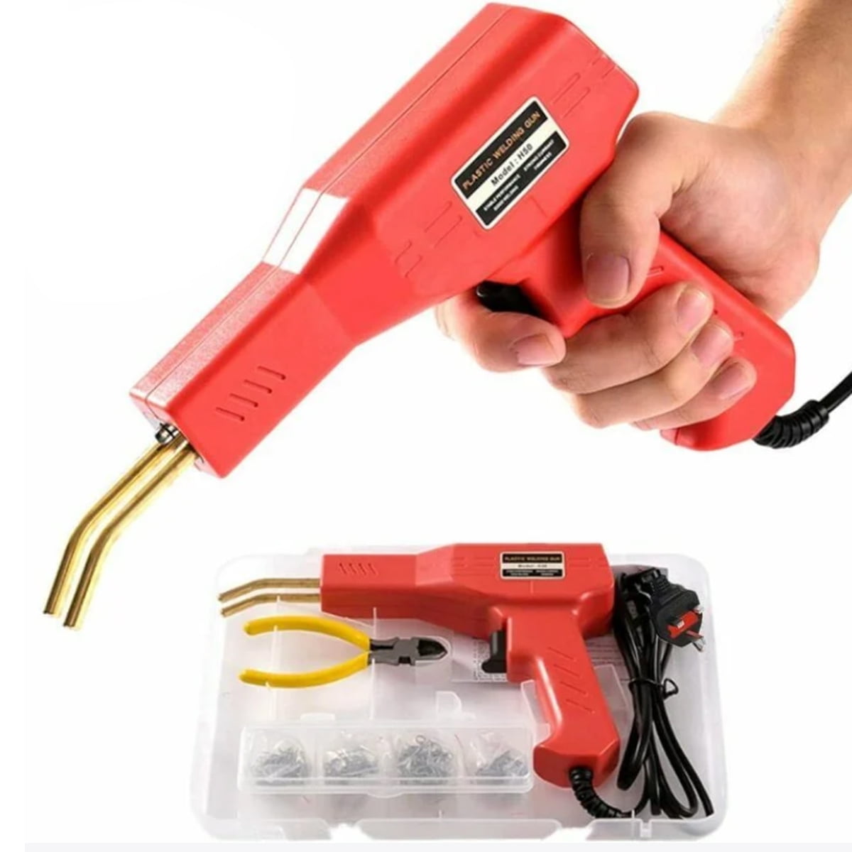 Plastic Welding Machine,Welding Gun Repair, 200 PCS Hot Stapler 50W ...
