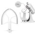 Plastic Whisk Beater with Silicone Edge for KitchenAid 5QT Tilt Head ...