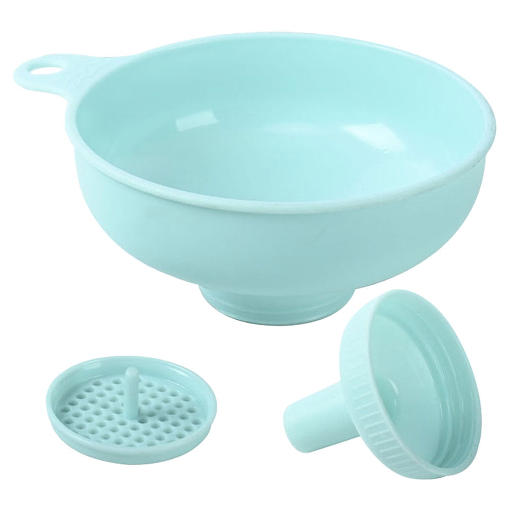 Plastic Wide Mouth Funnel Liquid Transfer Funnel Kitchen Food Funnel ...