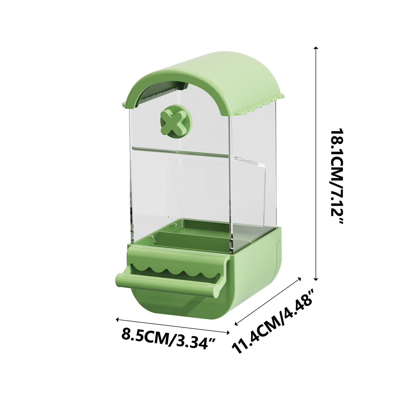 Plastic Wild Bird Feeder Outdoor Hanging Large House Cage Birds Seeds ...