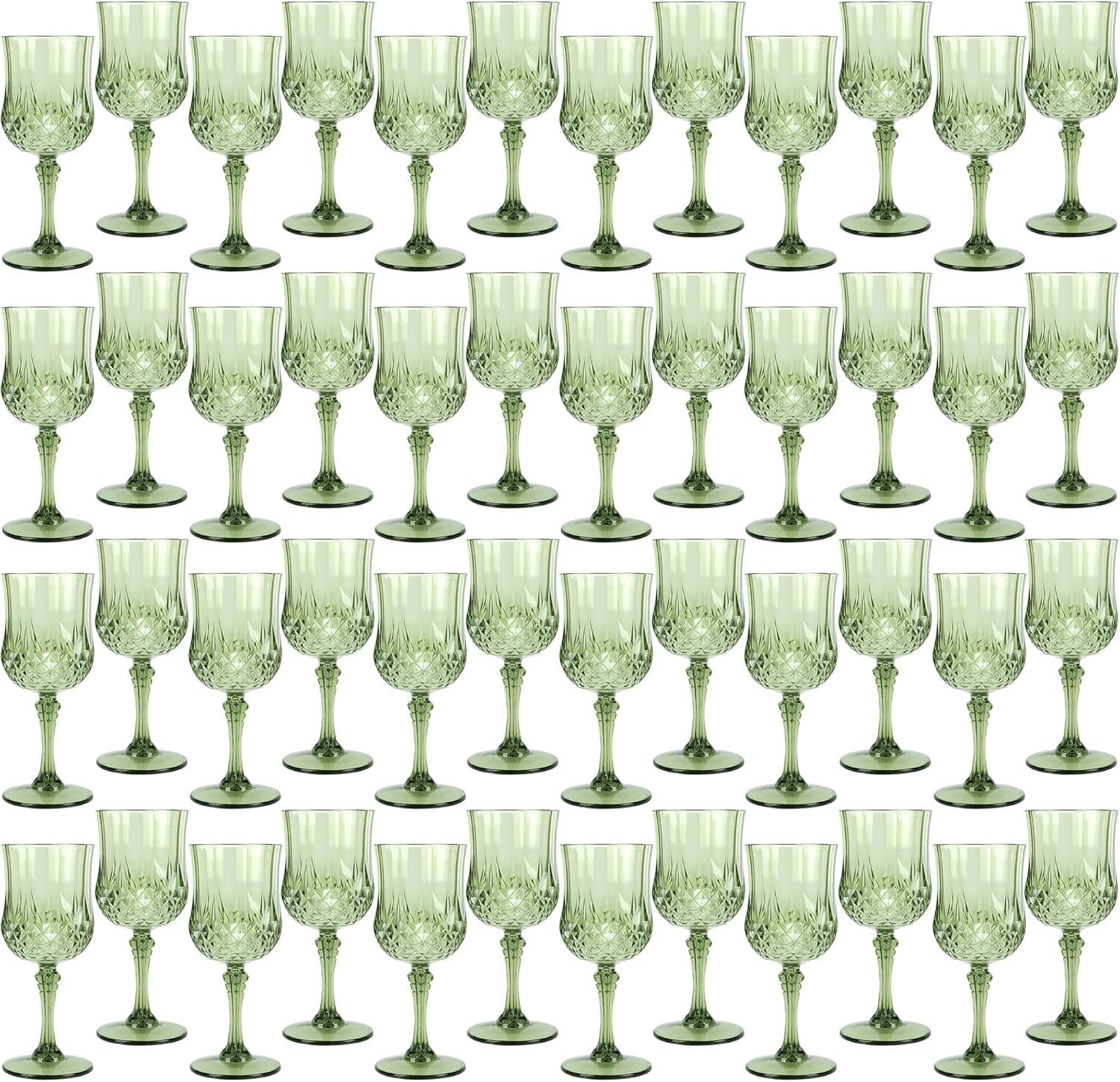 Plastic Wine Glasses，Plastic Goblets Vintage Style Cordial Drinking ...