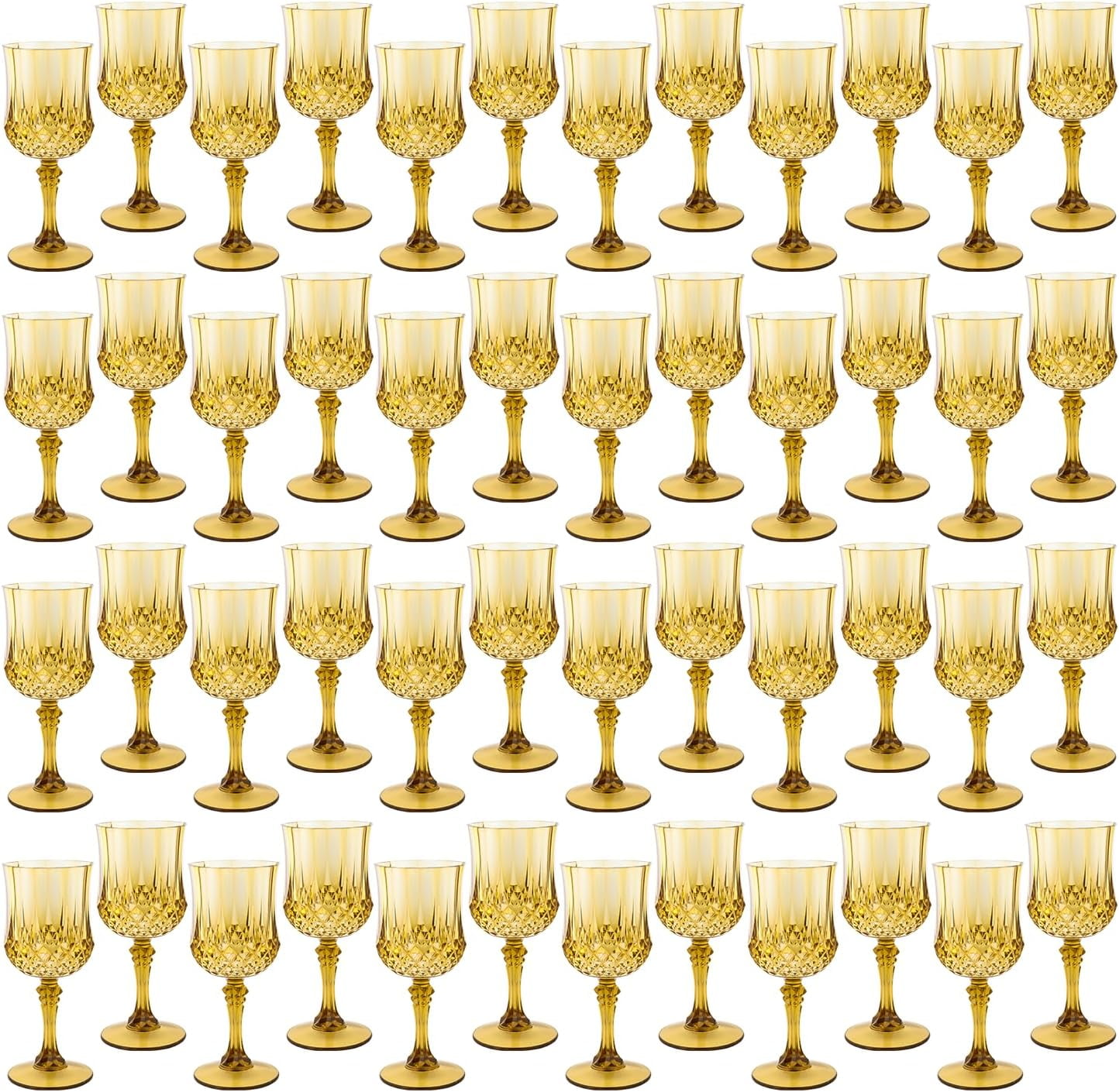 Plastic Wine Glasses，Plastic Goblets Vintage Style Cordial Drinking ...