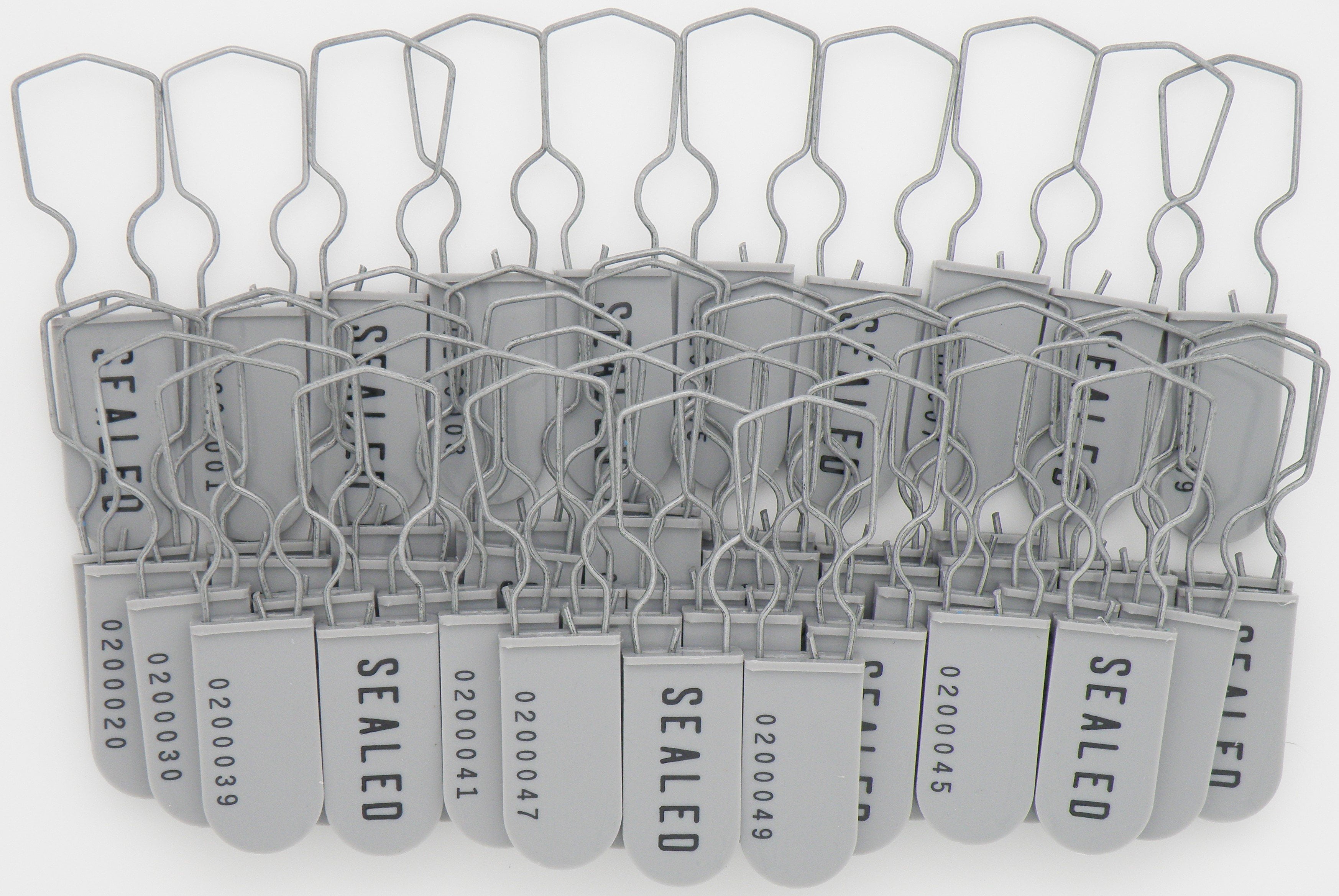 Plastic Wire Padlock Electric Meter Security Seals Sequentially ...