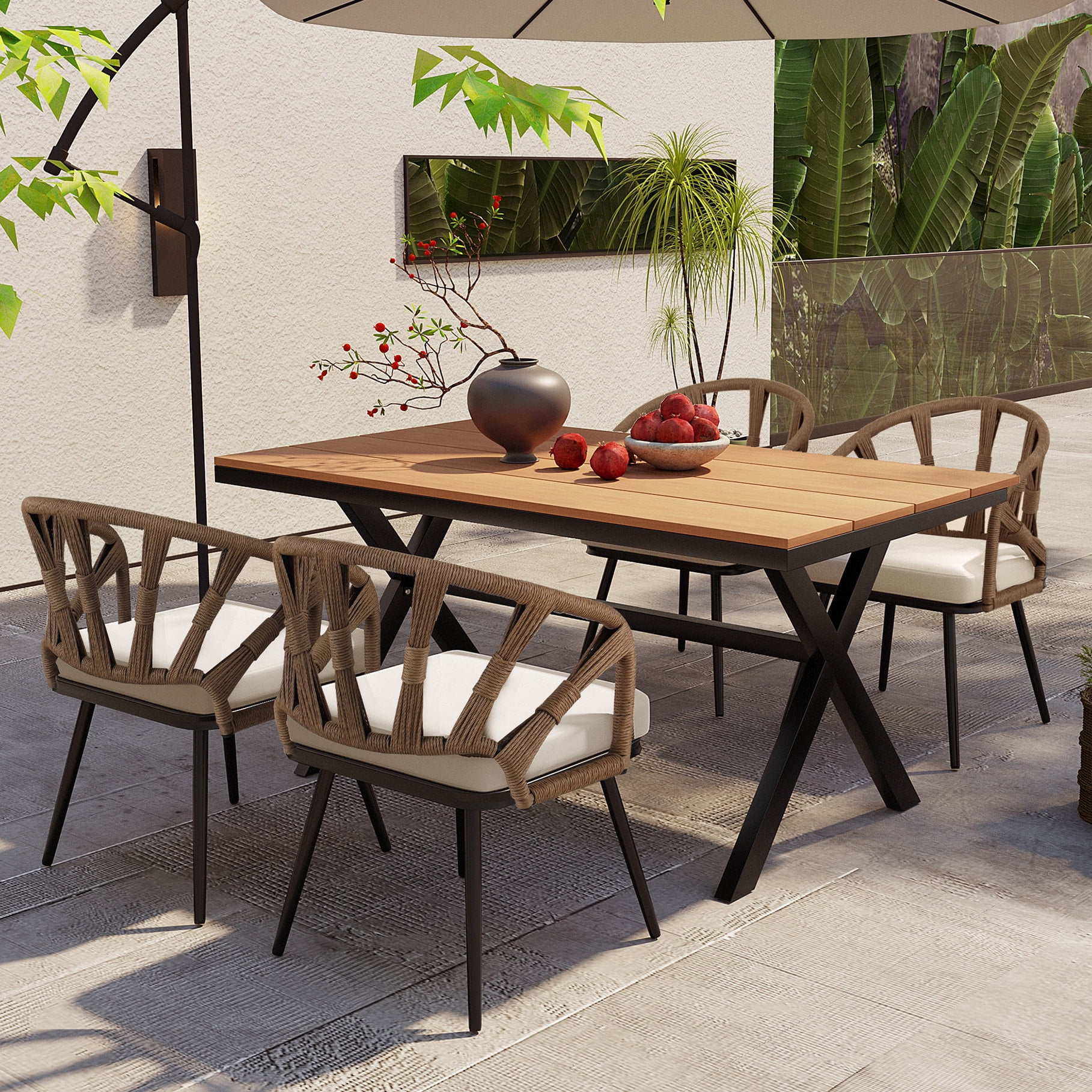 Plastic Wood and Iron - Low Maintenance and Longevity - Outdoor Living ...